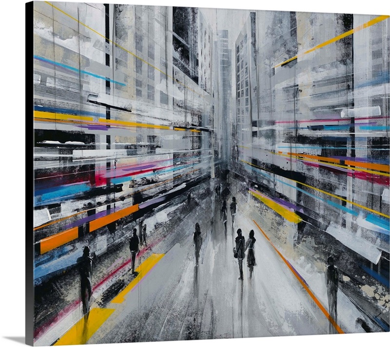 Blurred Lines | Great Big Canvas