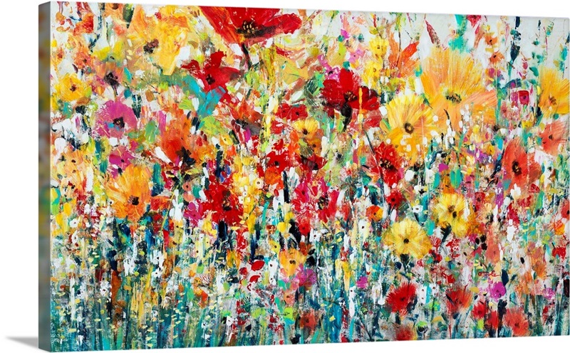 Bright and Bold Flowers | Great Big Canvas