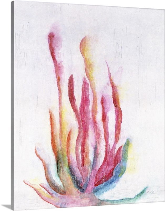 Chromatic Coral I | Great Big Canvas