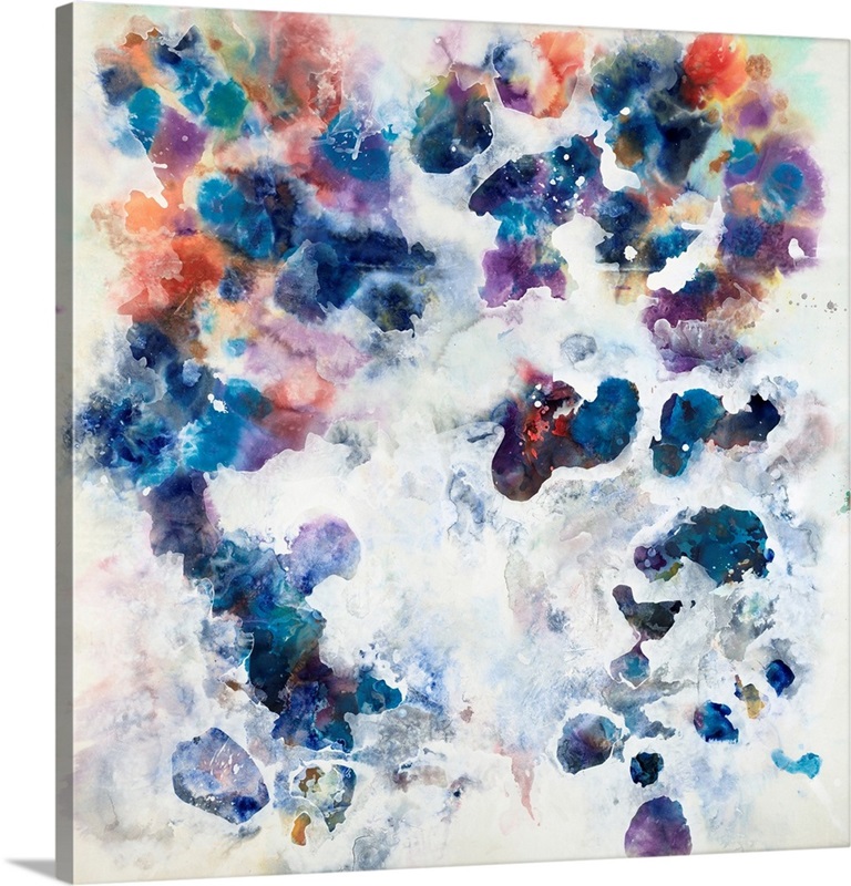 Color Puddles Wall Art, Canvas Prints, Framed Prints, Wall Peels ...