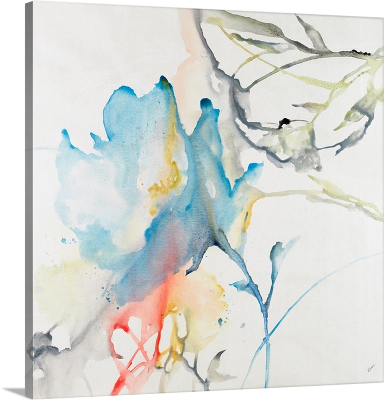 Flowing Fleur II | Great Big Canvas