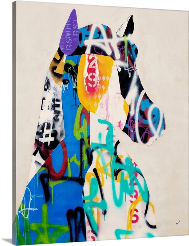 Graffiti Horse | Great Big Canvas