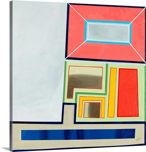 Modern Color Blocks | Great Big Canvas