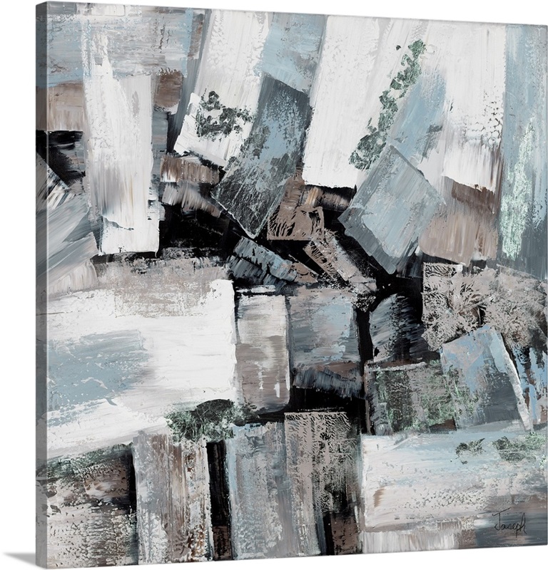 Teal Building Blocks | Great Big Canvas