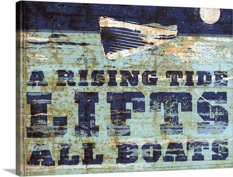 A Rising Tide Lifts All Boats | Great Big Canvas