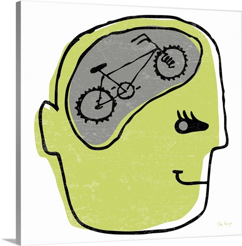 Bike on the brain | Great Big Canvas