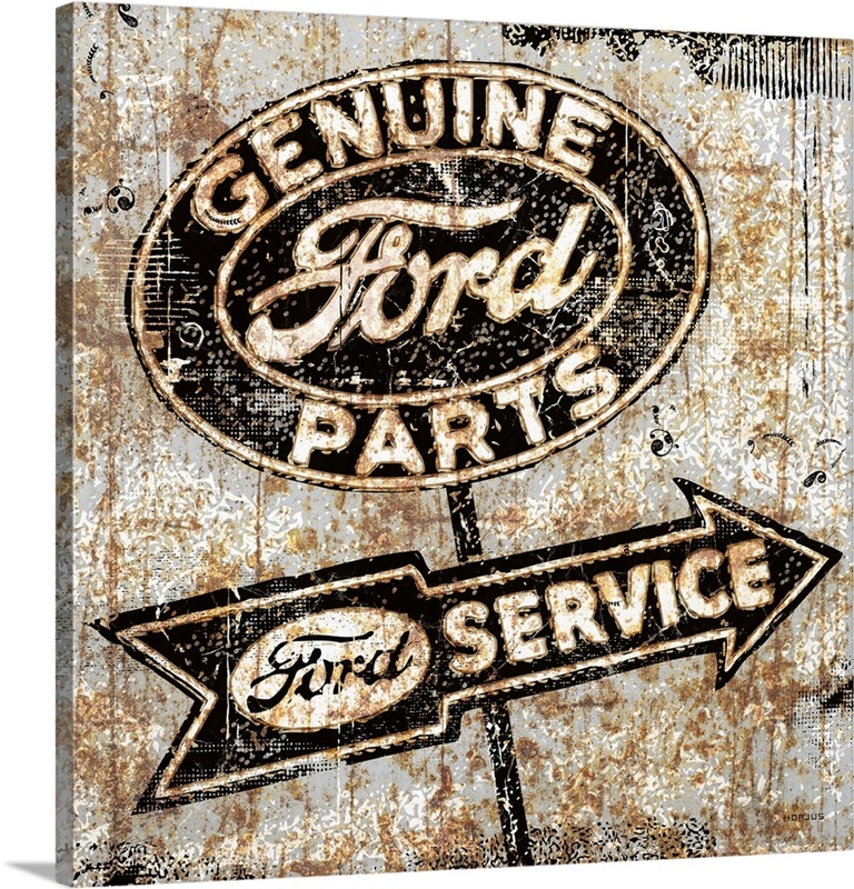 Old Ford Street Sign | Great Big Canvas