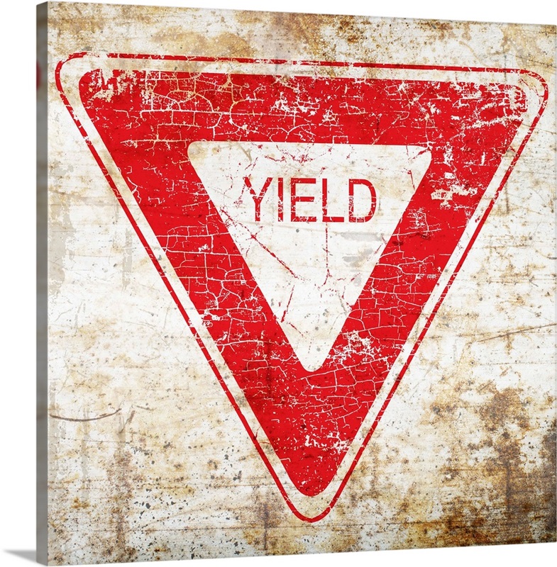 Yield Sign | Great Big Canvas