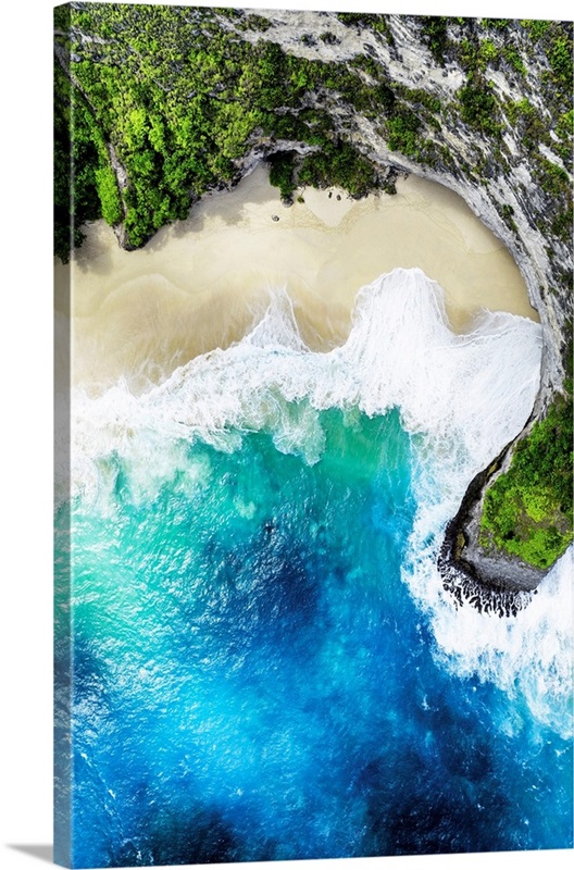 Aerial Summer - Forgotten Beach | Great Big Canvas