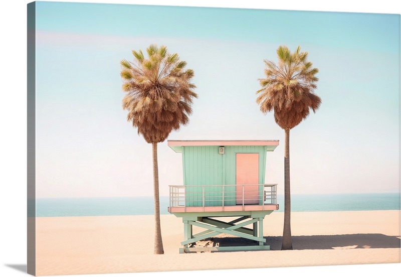 California Dreaming - Pacific Lifeguard Tower | Great Big Canvas