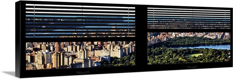 Central Park, Manhattan, New York - View from the Window | Great Big Canvas