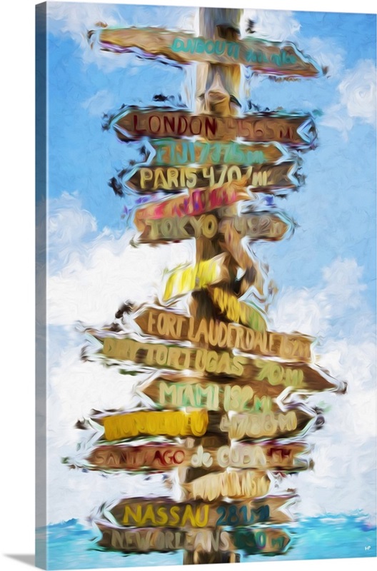 Destinations, Oil Painting Series | Great Big Canvas