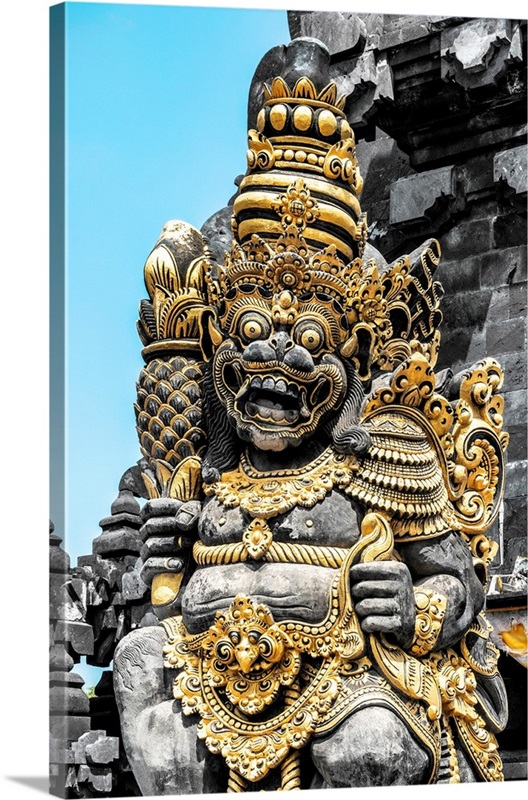 Dreamy Bali - Indonesian God Statue | Great Big Canvas