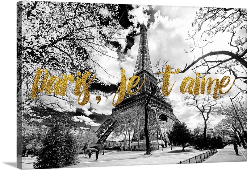 Eiffel Tower, Paris, je t'aime | Great Big Canvas