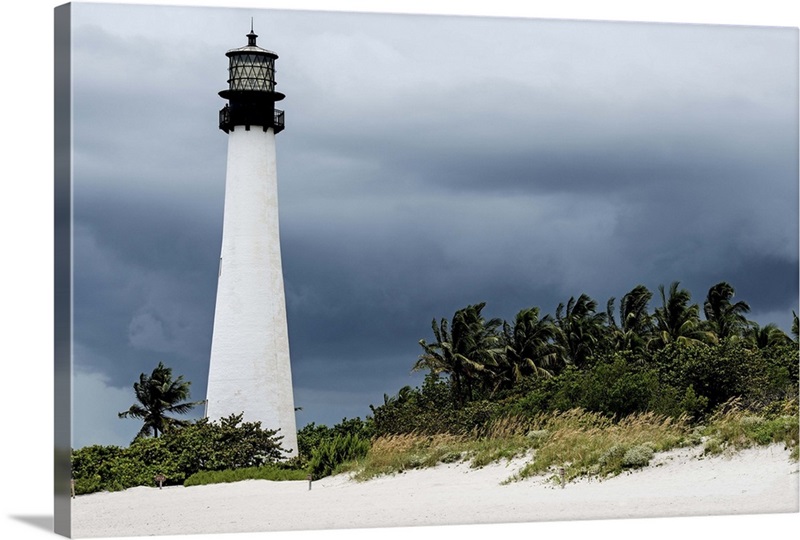 Key Biscayne Light House | Great Big Canvas