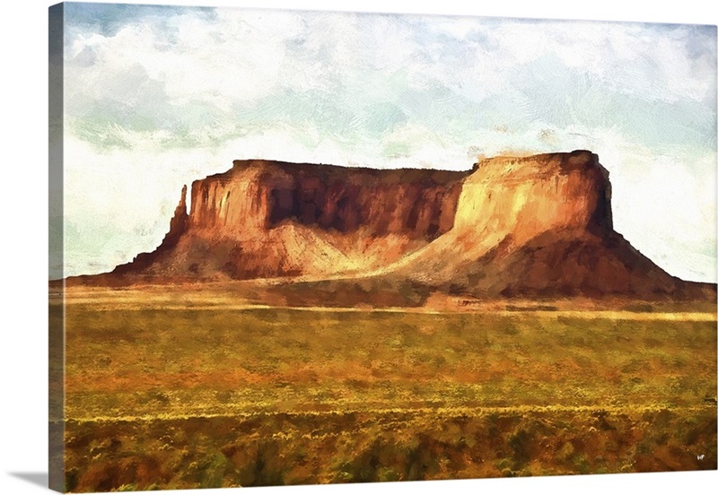 Red Rocks, Wild West Painting Series | Great Big Canvas