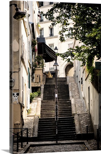 Steps to Montmartre - Paris | Great Big Canvas