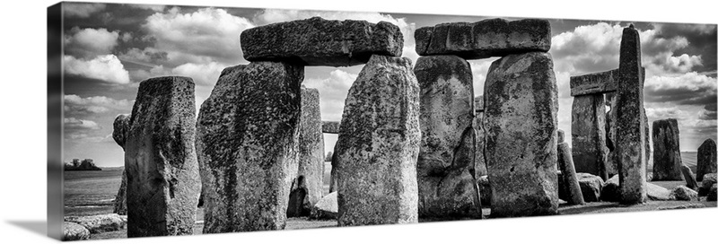 Stonehenge, Abstract of Stones, UK | Great Big Canvas