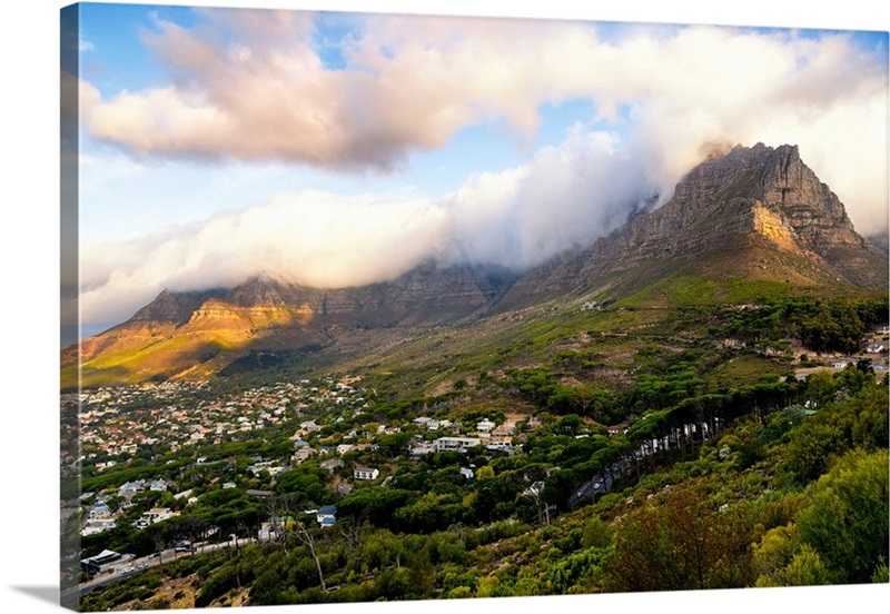 Table Mountain at Sunset | Great Big Canvas