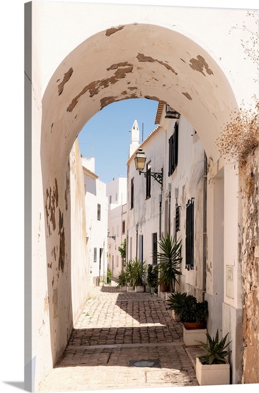 Welcome to Portugal Collection - Old Village Street in Faro | Great Big ...