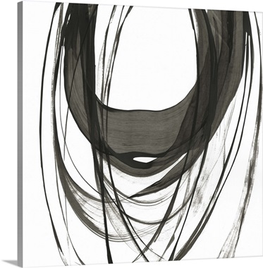 Black Streaks II Wall Art, Canvas Prints, Framed Prints, Wall Peels ...
