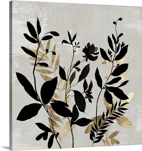 Botanical Gold I Wall Art, Canvas Prints, Framed Prints, Wall Peels ...