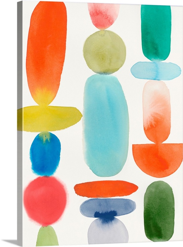 Colourful Shapes II | Great Big Canvas