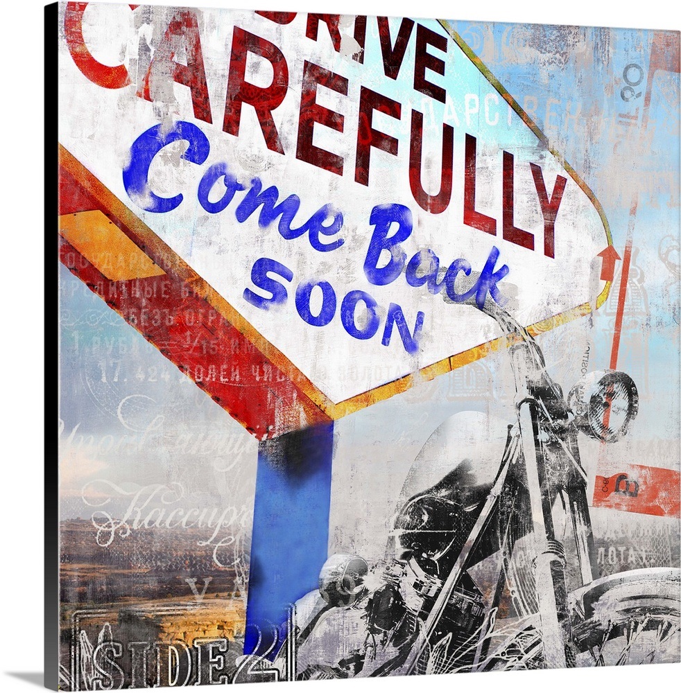 Come Back Soon Mini Wall Art, Canvas Prints, Framed Prints, Wall Peels ...