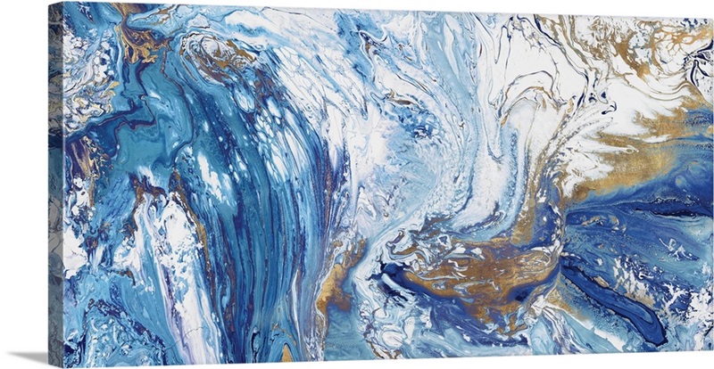 Evening Blue Tide | Great Big Canvas