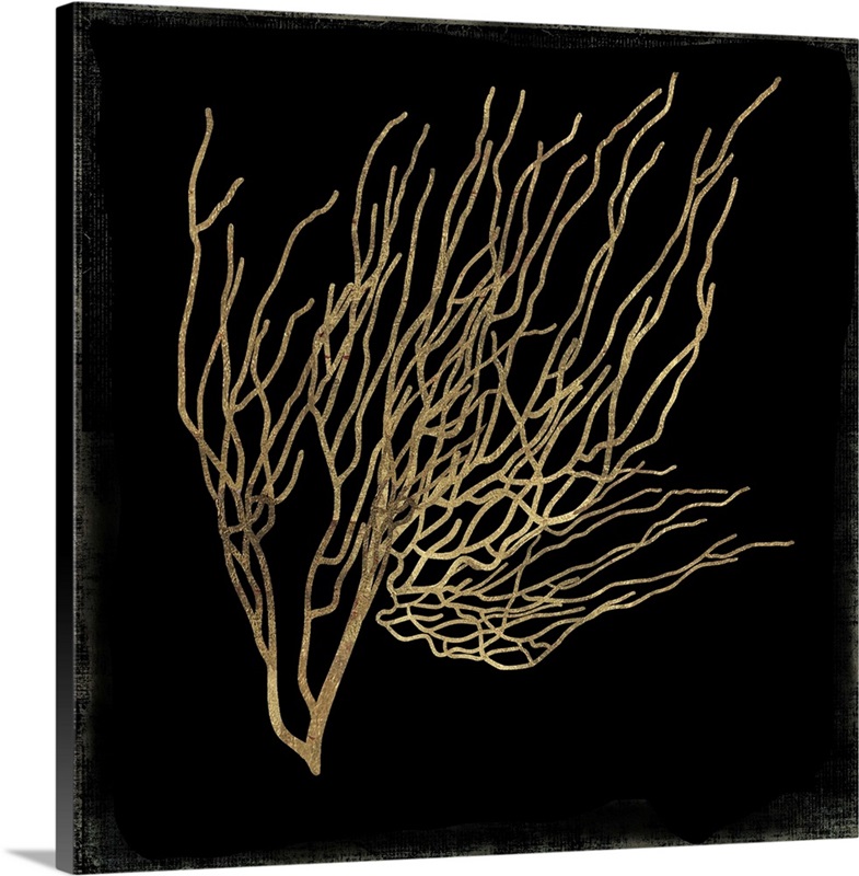 Gold Coral I | Great Big Canvas