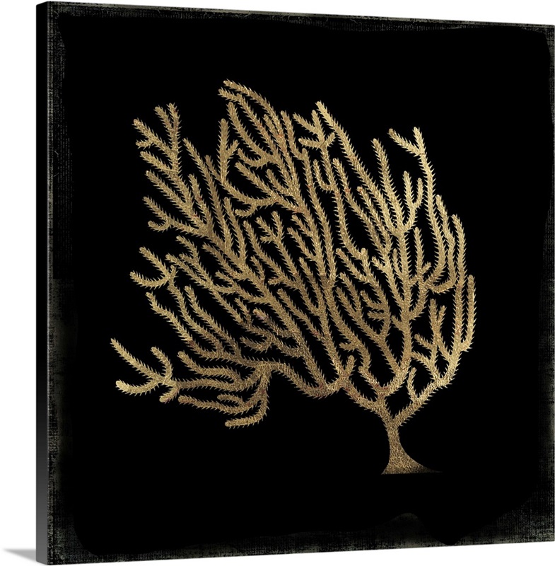 Gold Coral II | Great Big Canvas