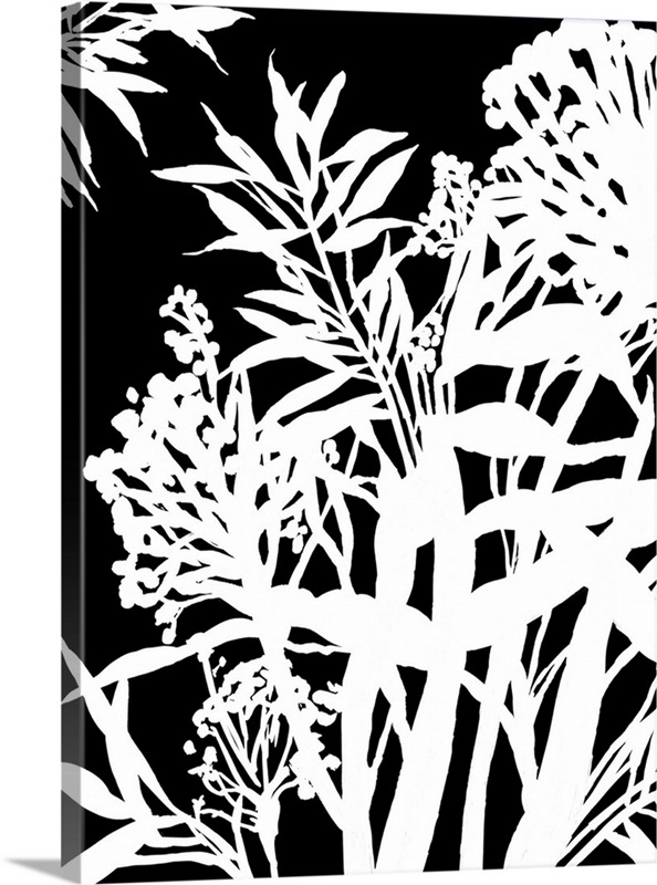 Monochrome Foliage IV | Great Big Canvas