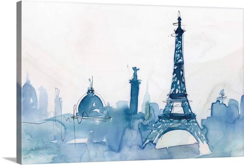 Ocean Blue Paris | Great Big Canvas