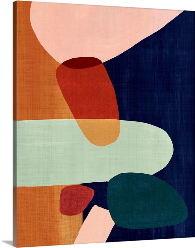 Stacking Pebbles I | Great Big Canvas