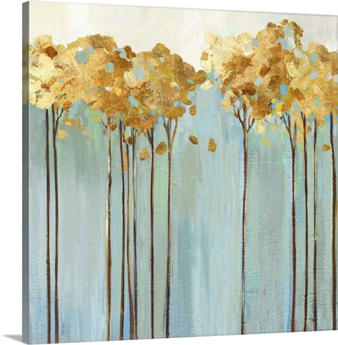 Teal Trees II | Great Big Canvas