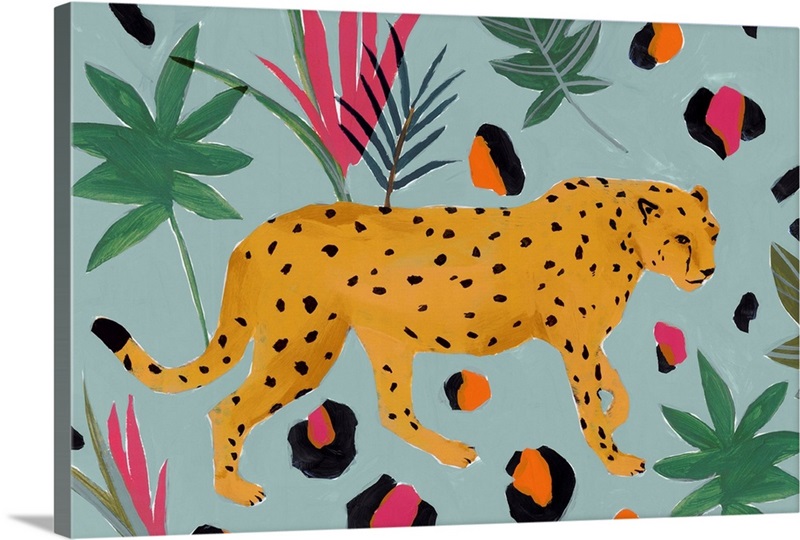Walking Cheetah II | Great Big Canvas