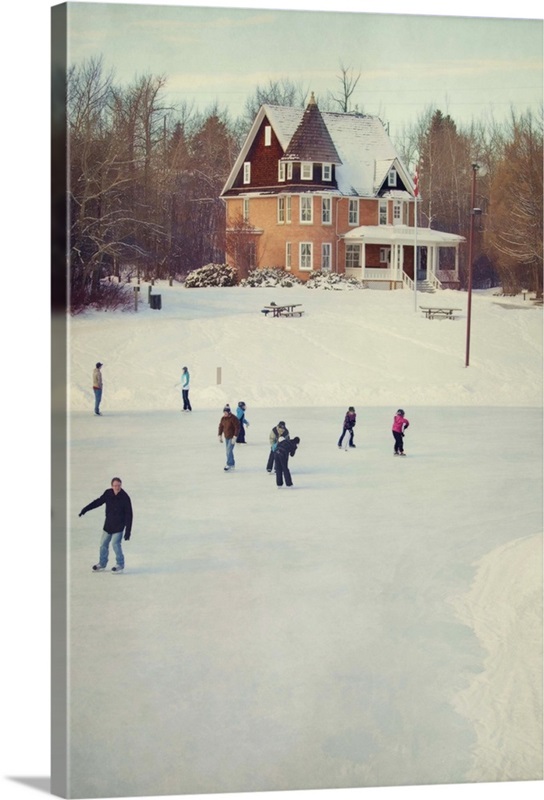 Cronquist House Skaters | Great Big Canvas