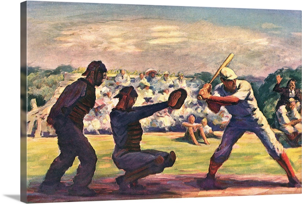 Baseball Game Art