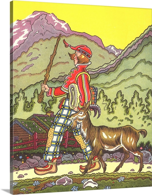 Boy and The North Wind | Great Big Canvas