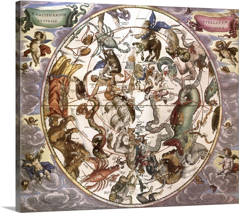 Celestial Chart | Great Big Canvas