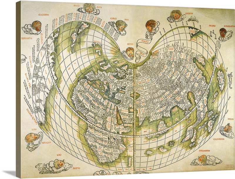 Map of the World 1511 | Great Big Canvas