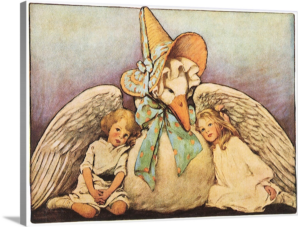 Mother Goose Wall Art, Canvas Prints, Framed Prints, Wall Peels | Great ...