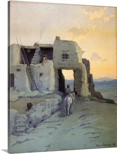 Pueblo of Walpi Wall Art, Canvas Prints, Framed Prints, Wall Peels ...