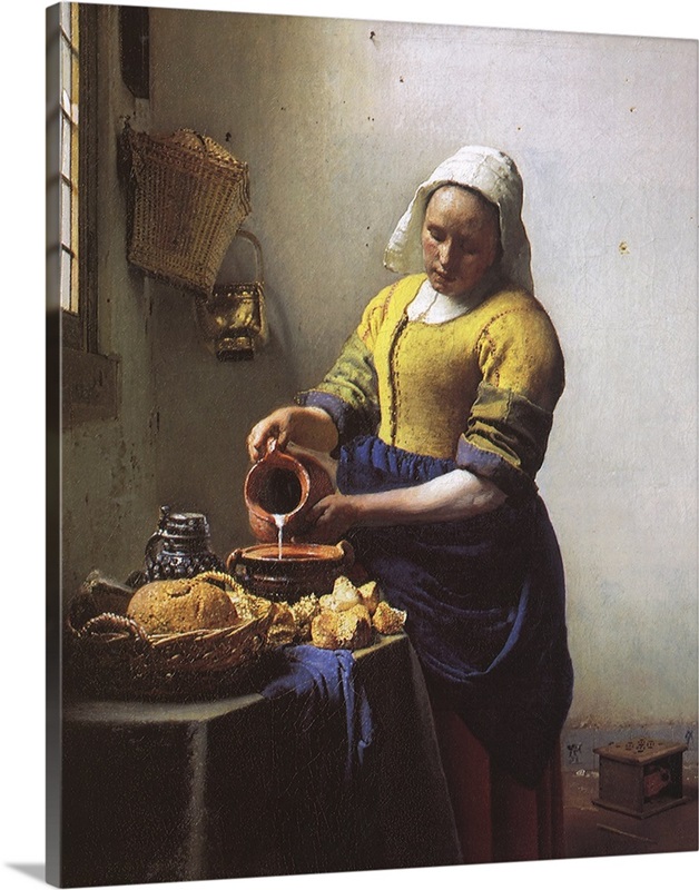 The Milkmaid | Great Big Canvas