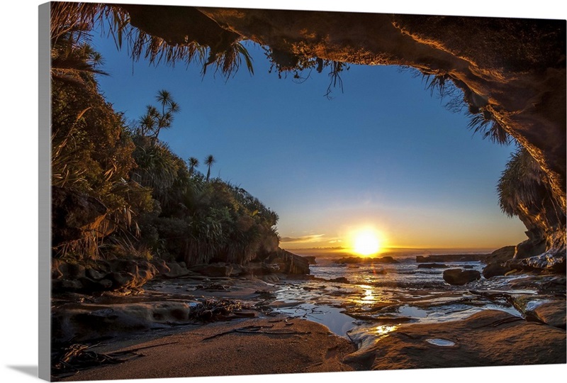 Cave Sunset | Great Big Canvas
