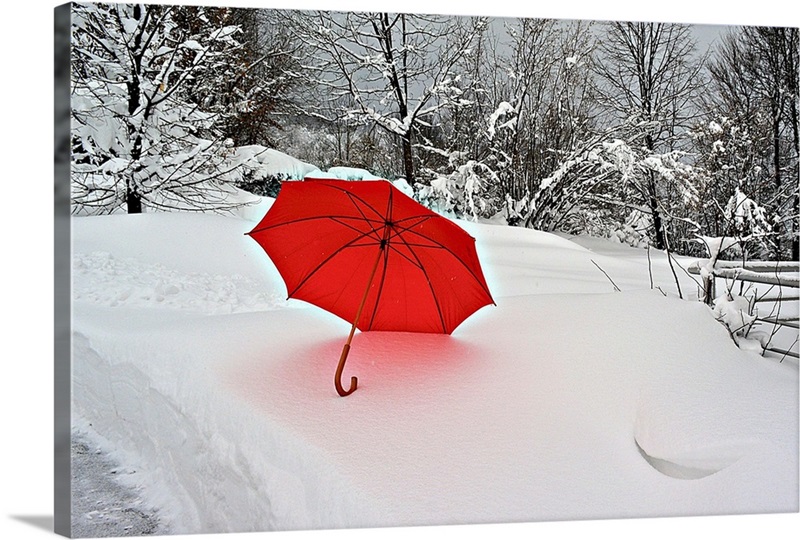 Red Umbrella | Great Big Canvas