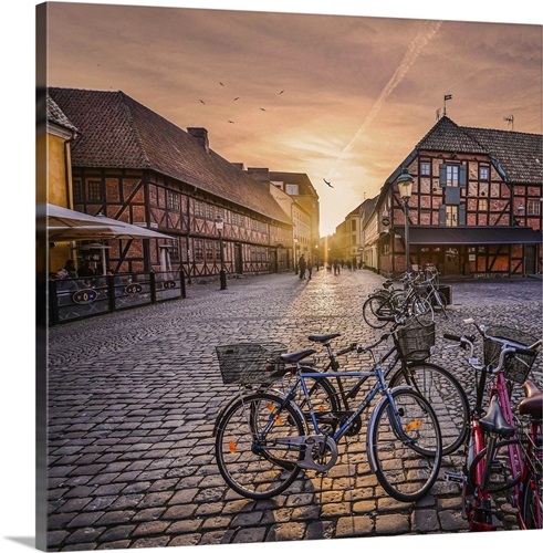 Sunset in the streets | Great Big Canvas