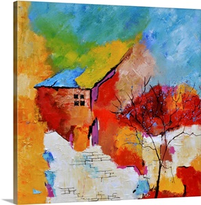 Abstract House 774130 Wall Art, Canvas Prints, Framed Prints, Wall ...
