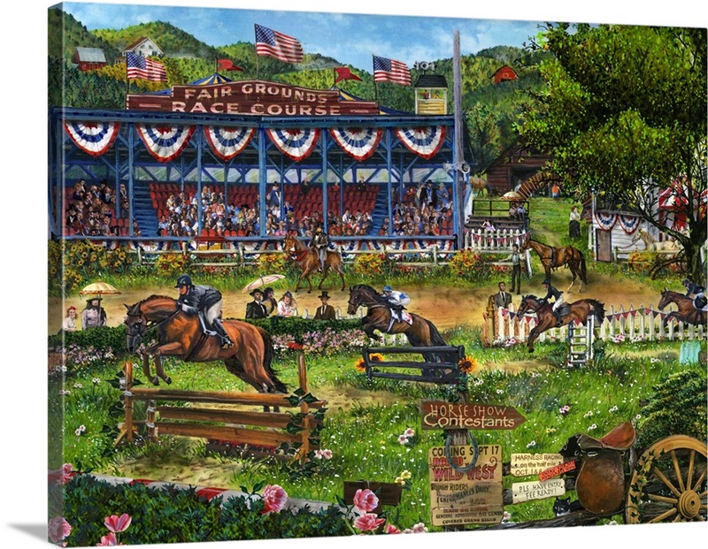 A Day At The Races | Great Big Canvas