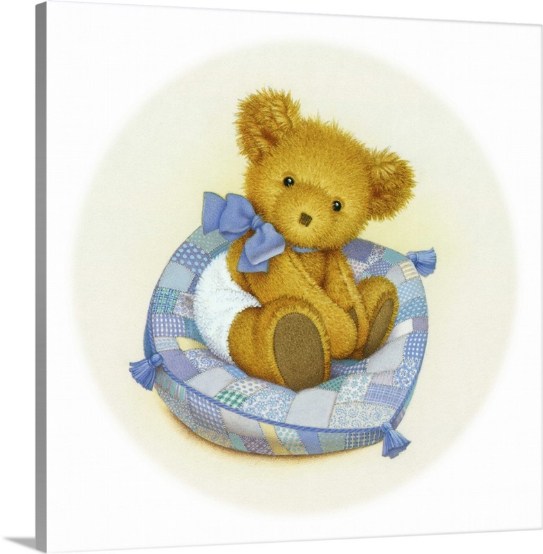 Baby Boy Teddy | Great Big Canvas